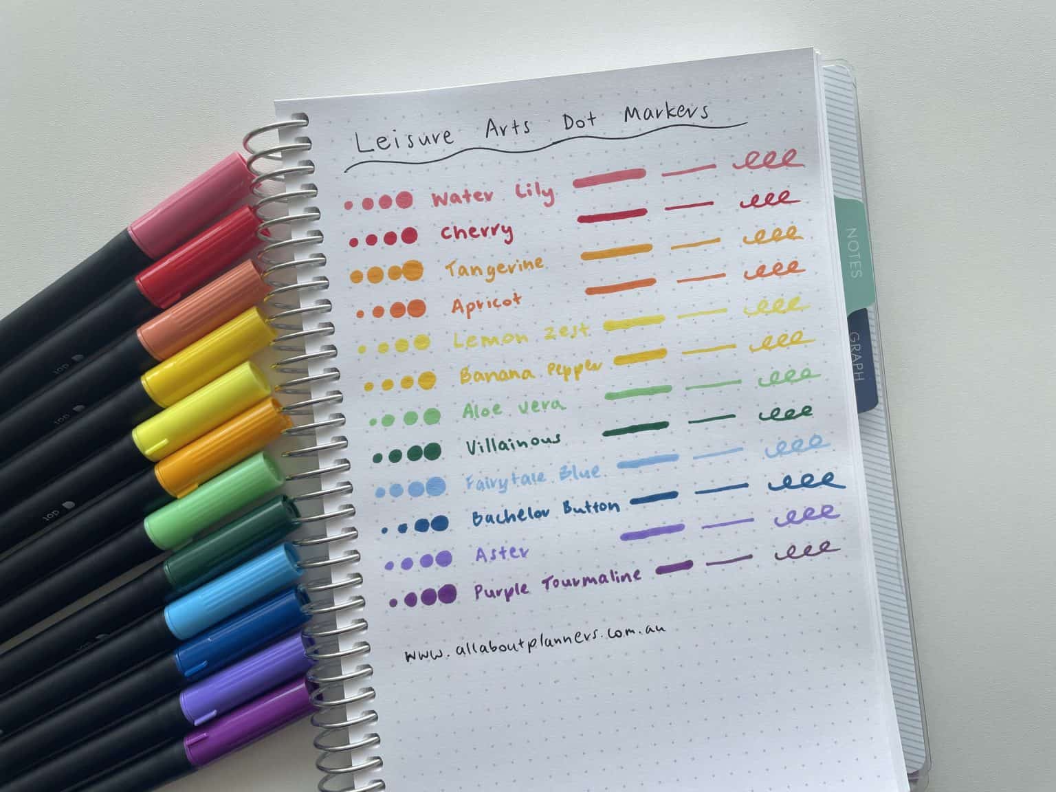 Review of the Leisure Arts Dot Art Markers (Dual Ended Dot and Fine ...