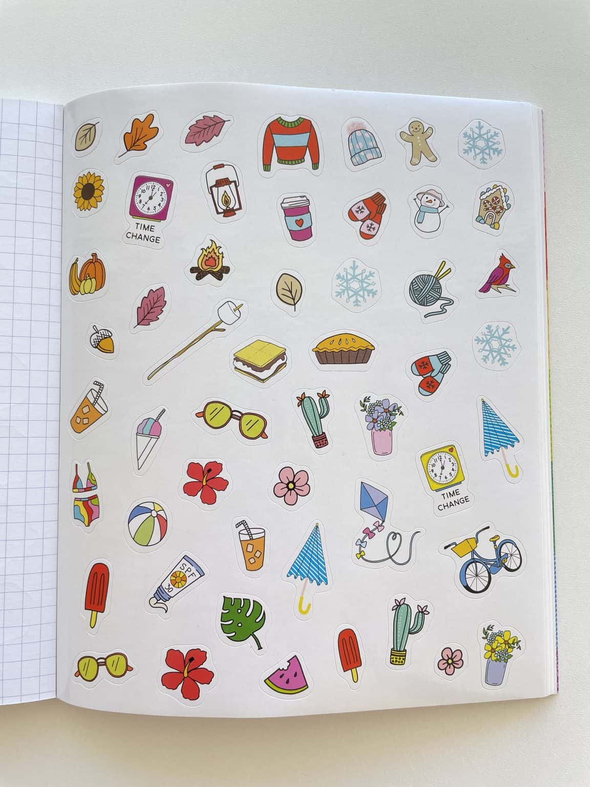 Review of the Pipsticks So. Many. Planner Stickers Book – All About ...