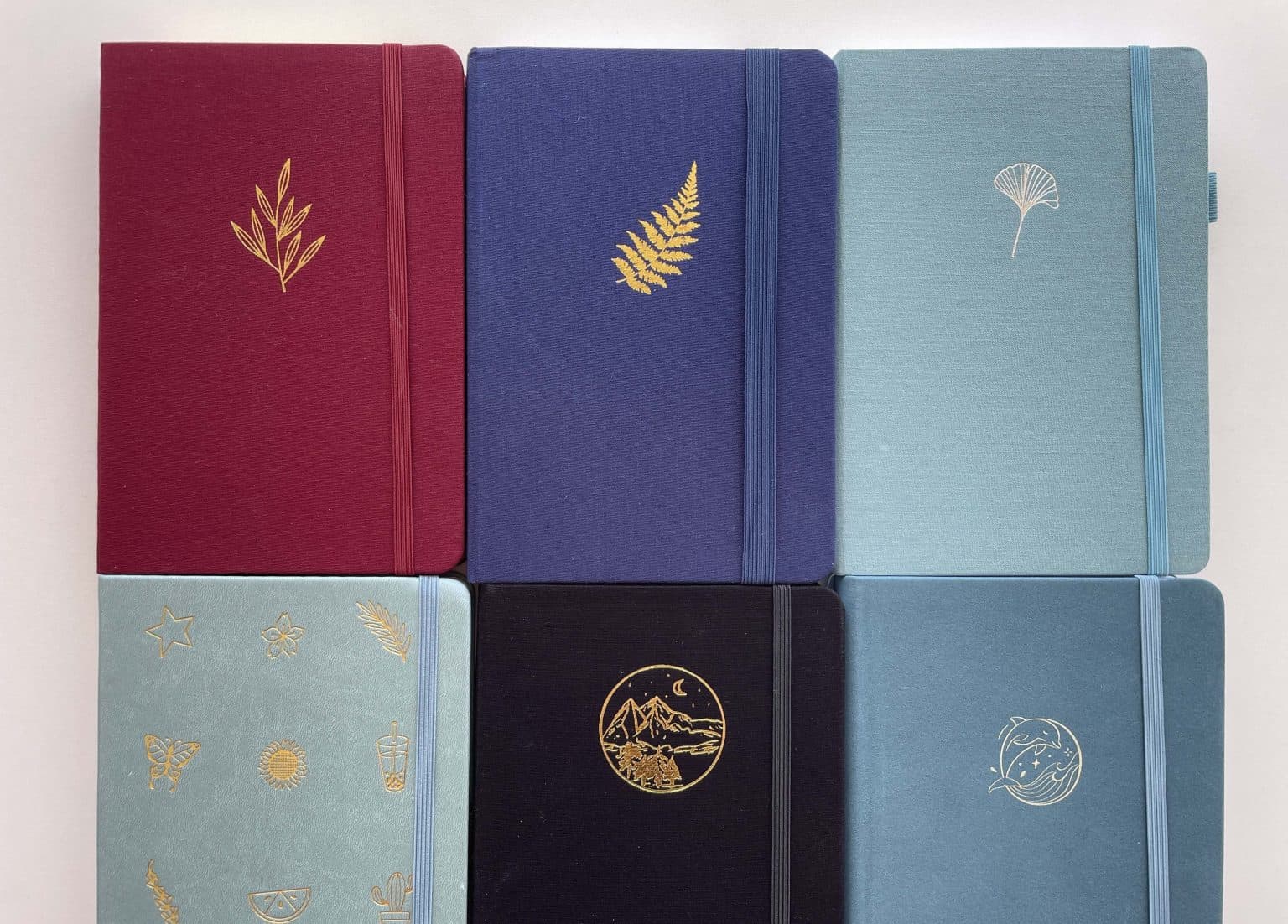 Comparison of Dot Grid Notebooks for Bullet Journaling with 160 GSM ...