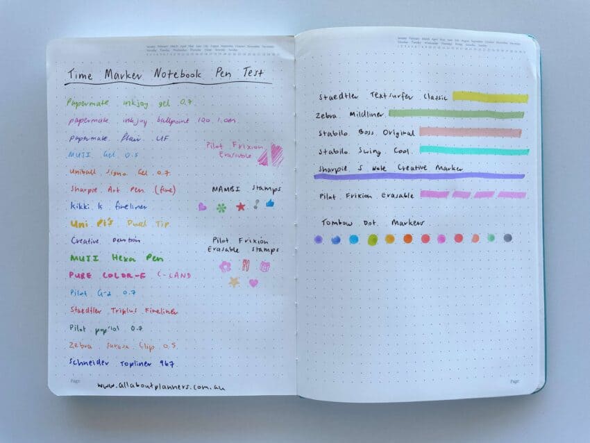 Time Marker dot grid notebook review (cheaper alternative to the ...