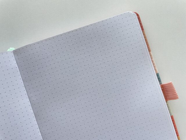 Happy Planner Sewn Bound Dot Grid Notebook Review – All About Planners