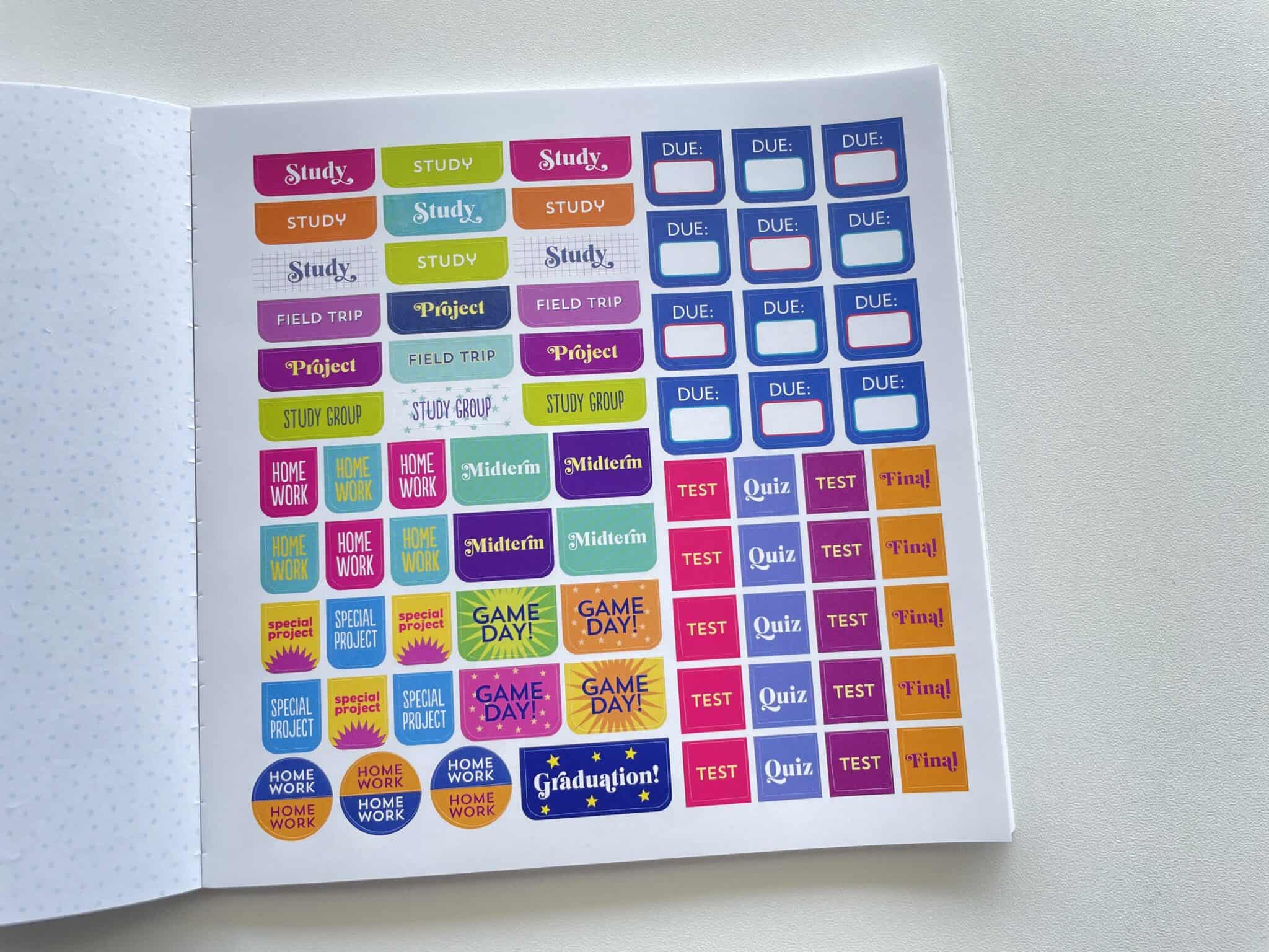 Peter Pauper Press Planner Stickers Review – All About Planners