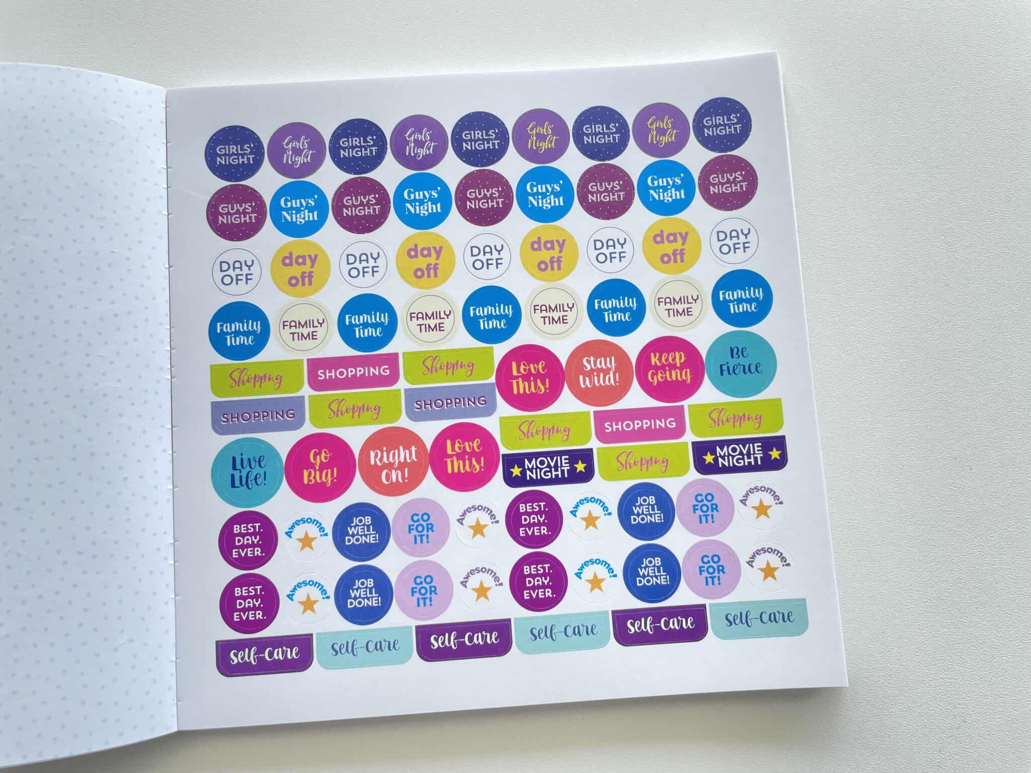 Peter Pauper Press Planner Stickers Review – All About Planners