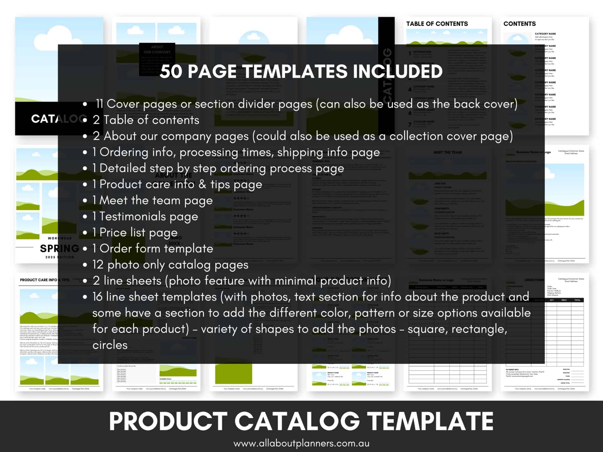 How to make a product catalog, line sheets and price list in Canva ...