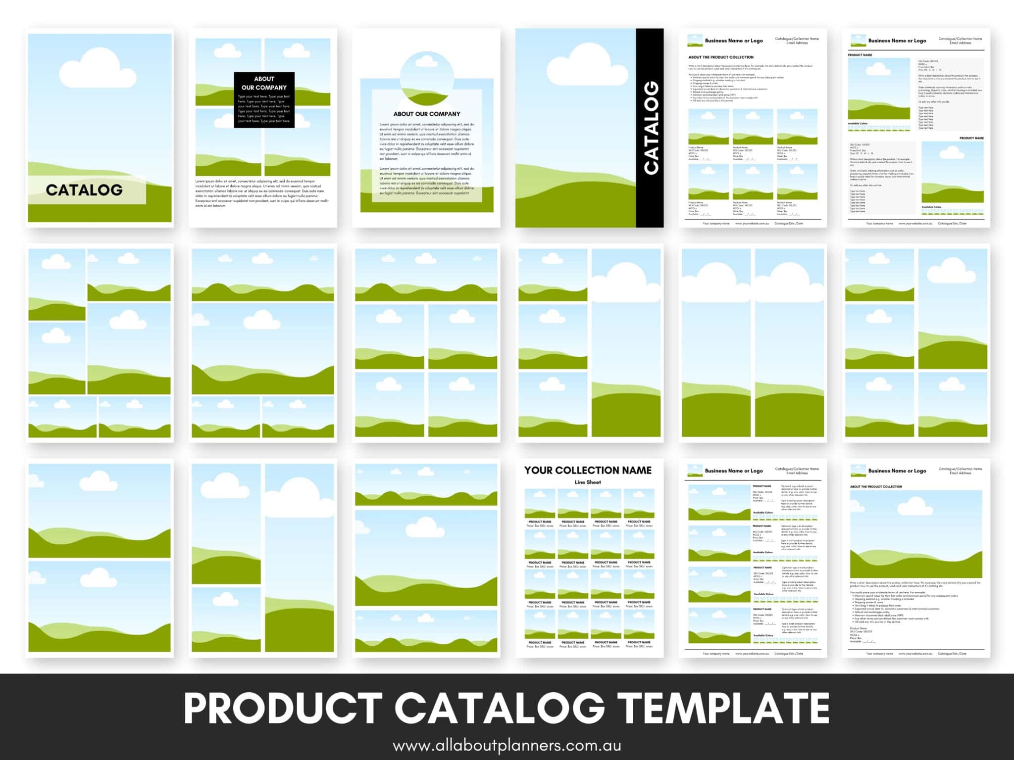 How to make a product catalog, line sheets and price list in Canva ...
