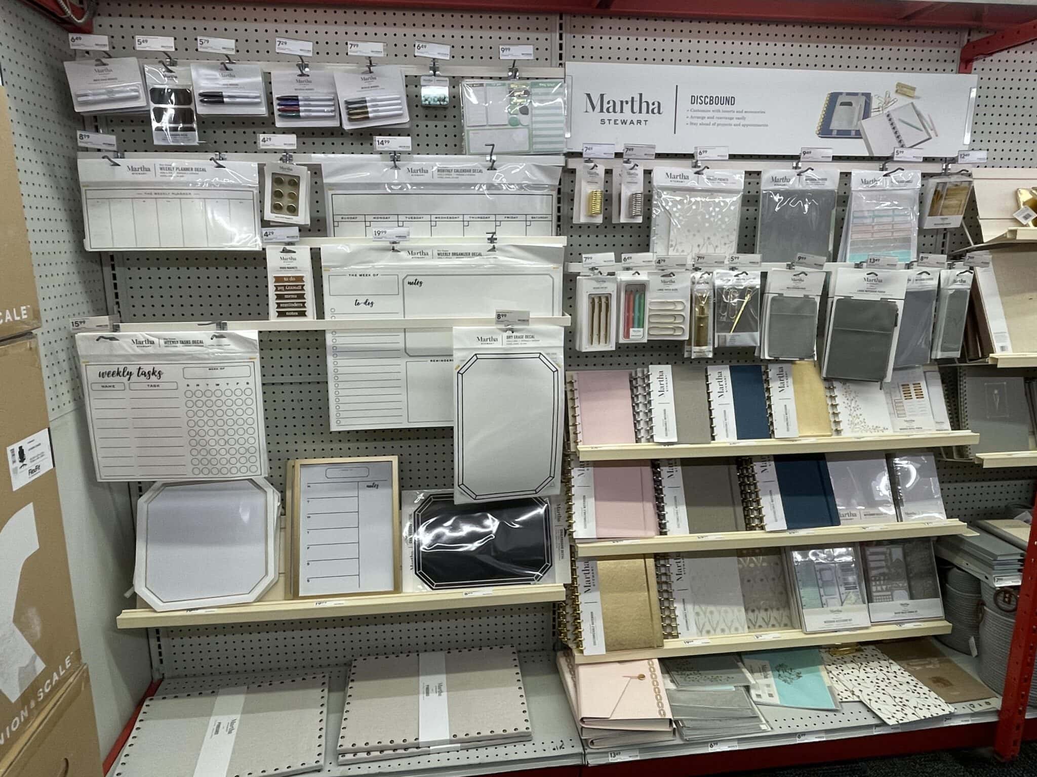 Review of the Martha Stewart Discbound notebook and planner inserts ...