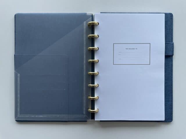 Review of the Martha Stewart Discbound notebook and planner inserts ...