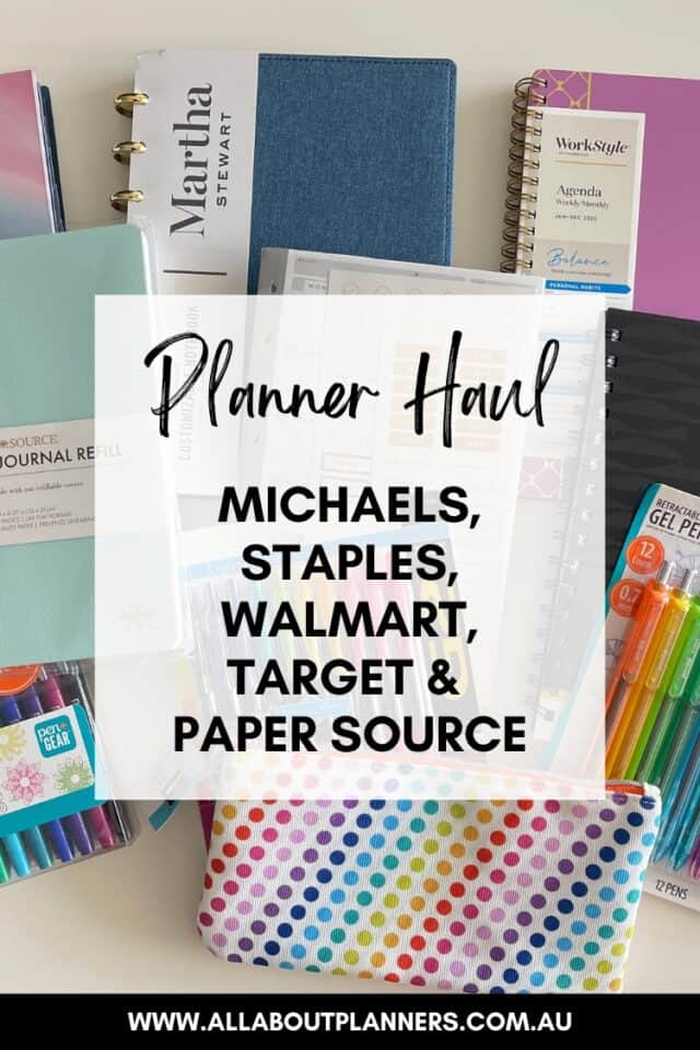 $2.50 Kmart Planner: Too good to be true? – All About Planners
