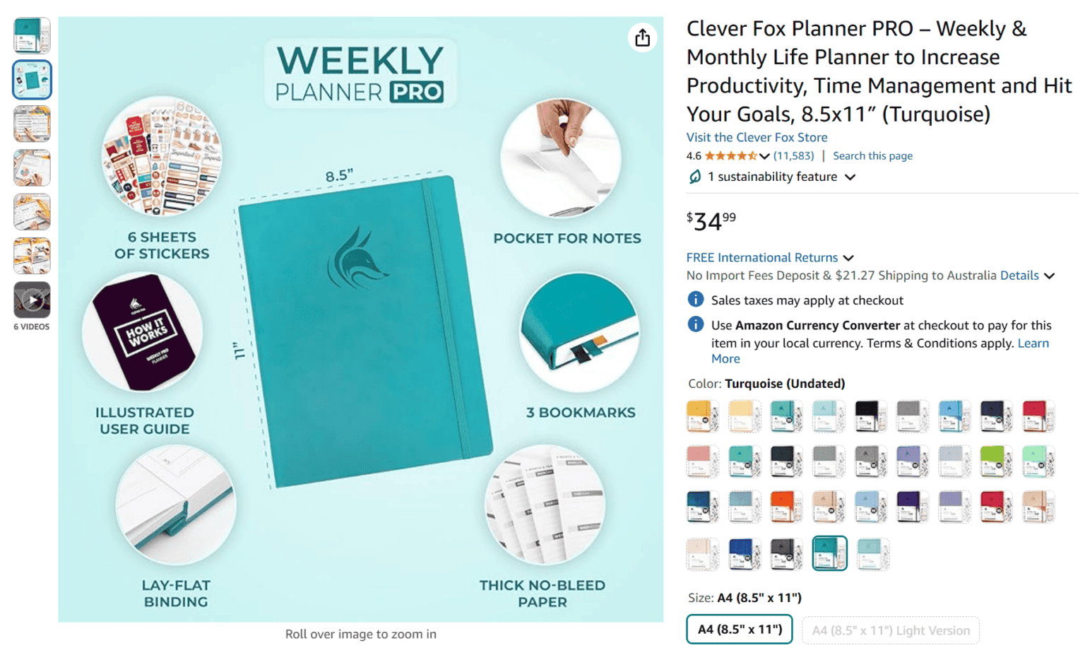 The 10 Best Weekly Planners with sewn binding – All About Planners