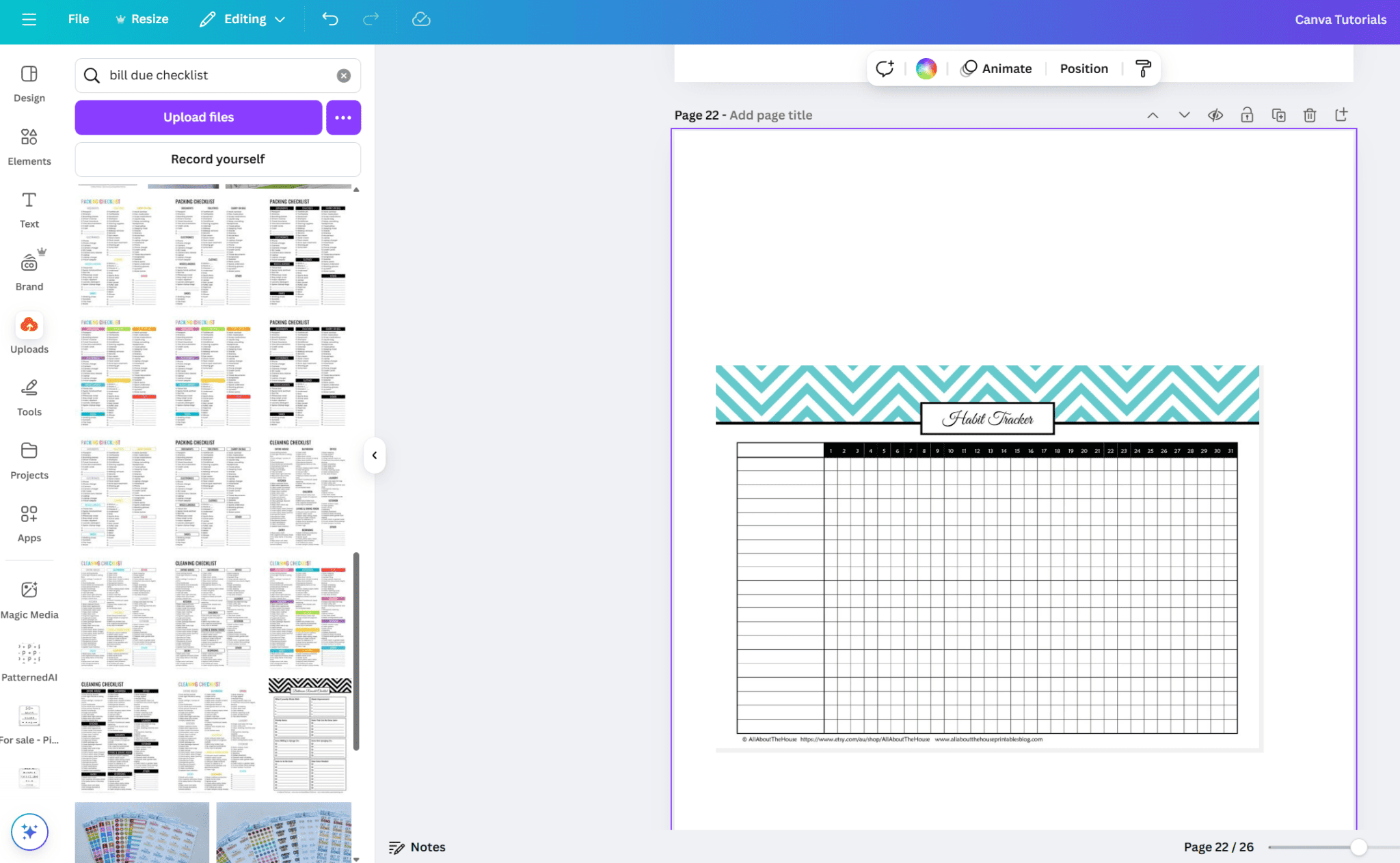How to add a drop shadow in Canva (create product mockups for your Etsy ...
