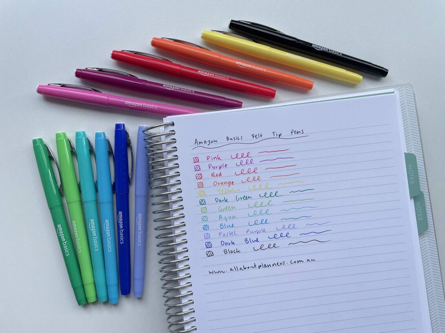 Is the Amazon Basics Stationery Range any good? Testing out the pens ...