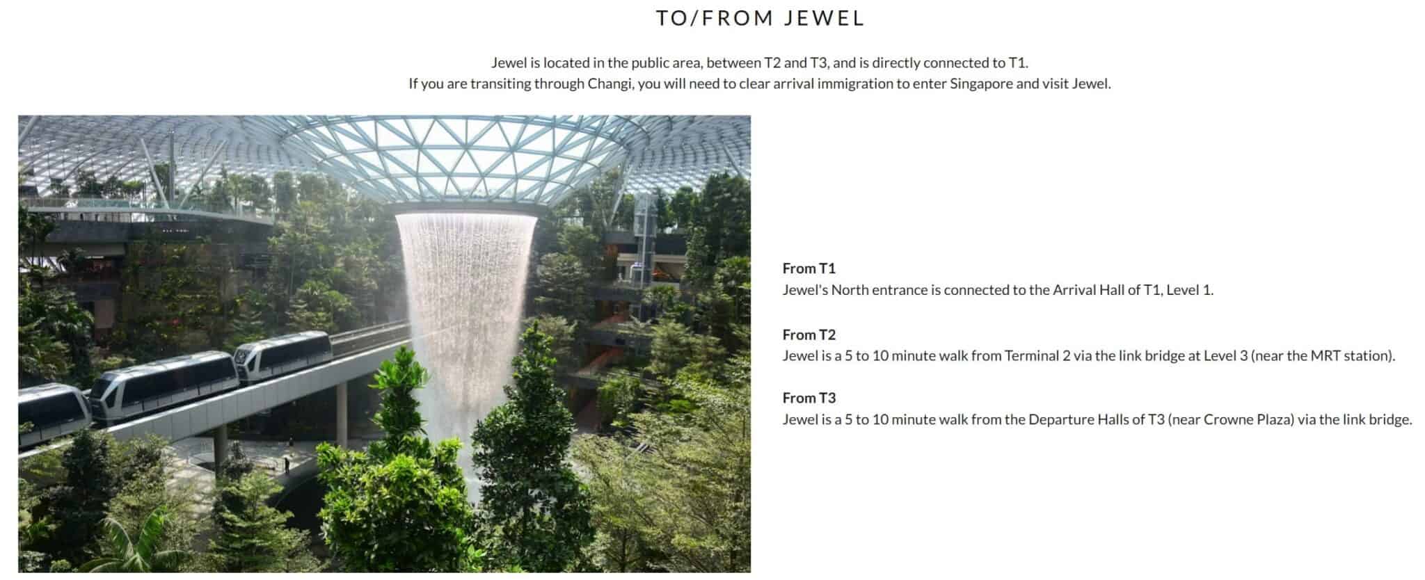How to visit the Jewel at Changi Airport in Singapore – All About Planners